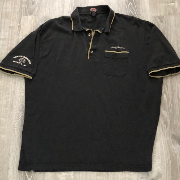 Harley-Davidson | Shirts | Mens Vintage Harley Davidson Polo Xxl | Poshmark